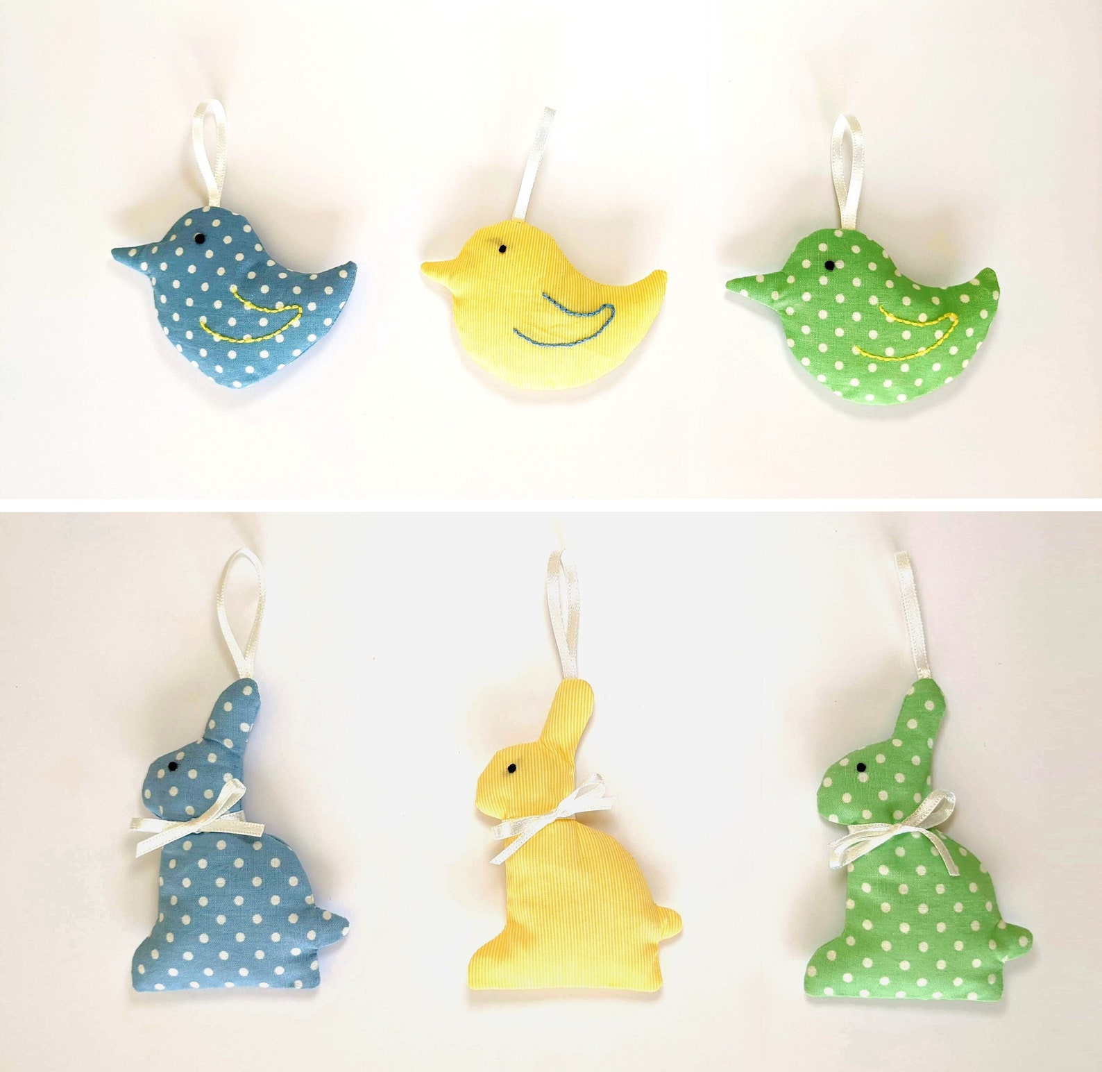 Easter Chicks And/or Easter Bunnies, Hanging Easter Decorations - Etsy