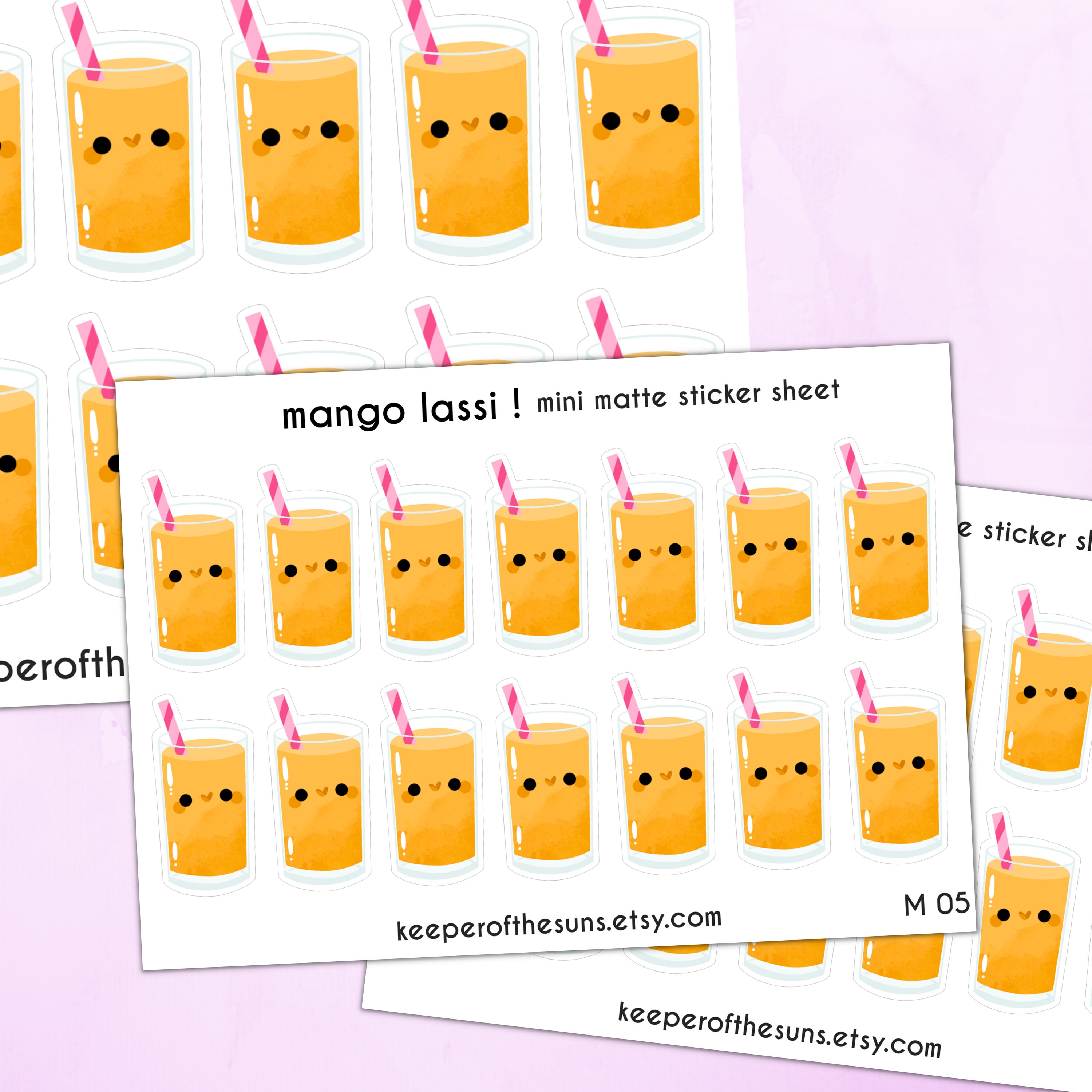 Scrapbooking Craft Supplies & Tools Mango Journal Sticker 5 for 5 etna ...