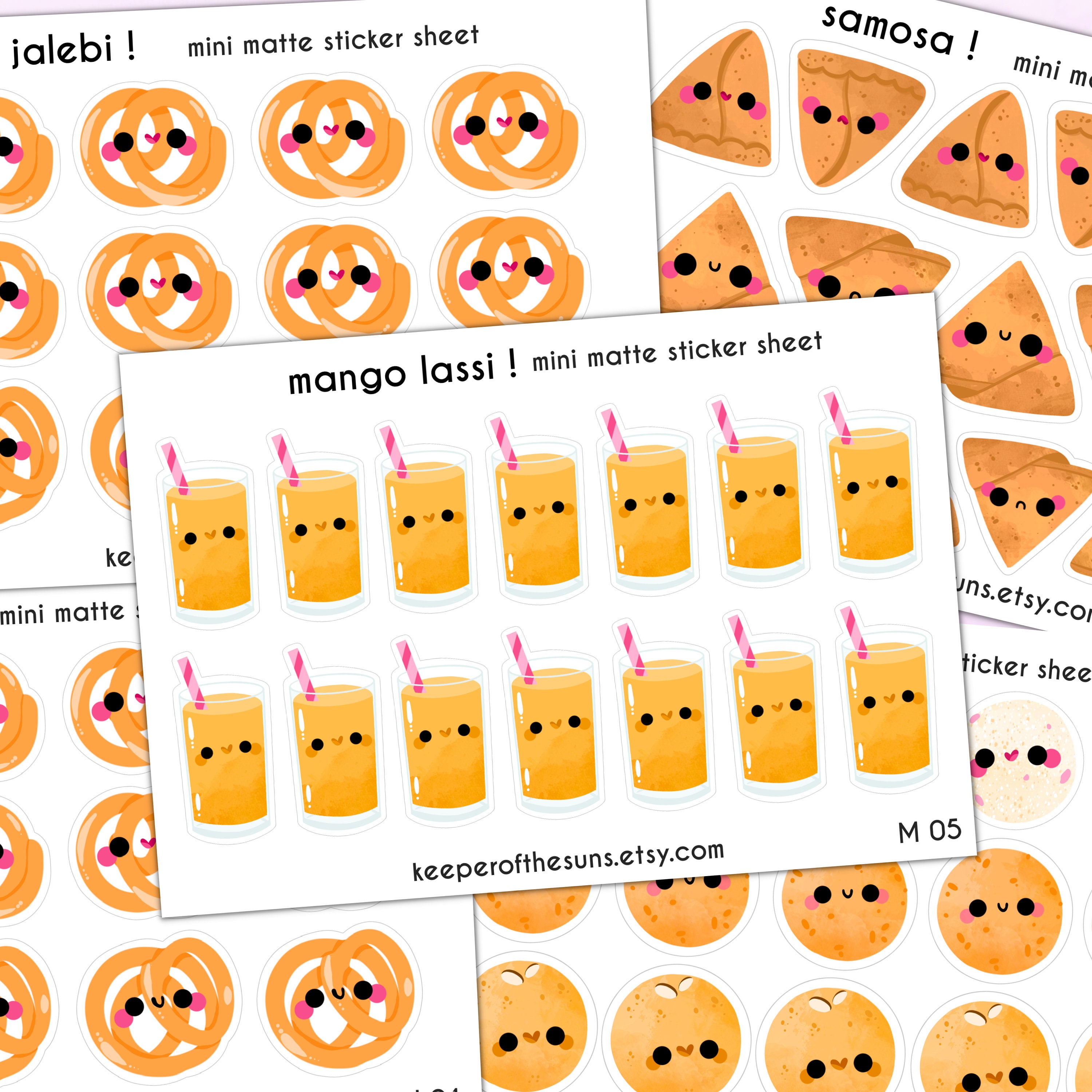 Scrapbooking Craft Supplies & Tools Mango Journal Sticker 5 for 5 etna ...