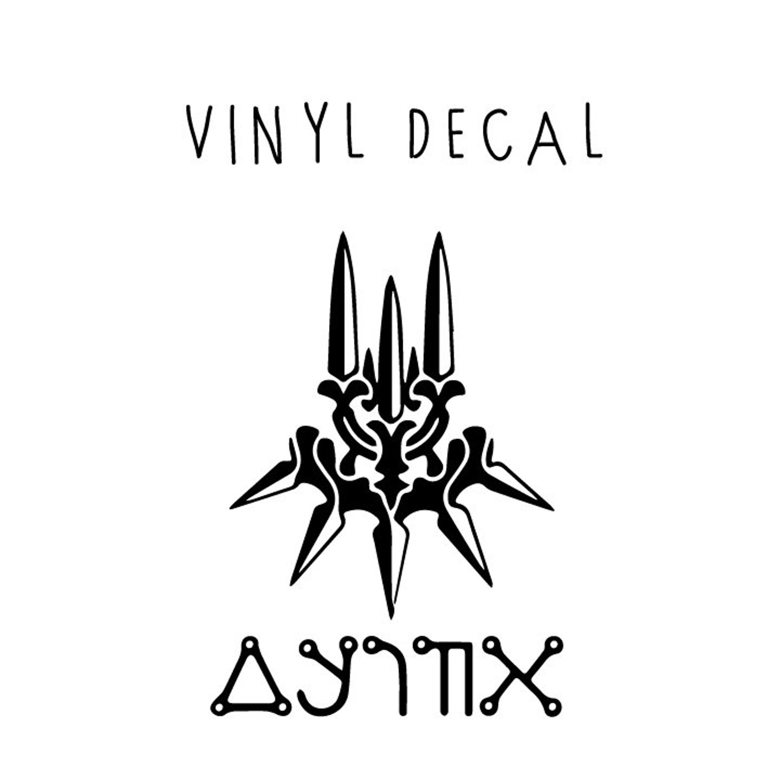 YoRHa Logo décalque Nier Automata | Etsy