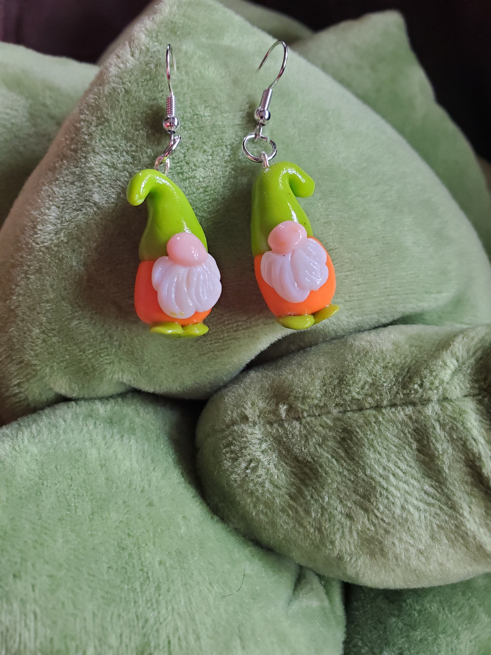 Gnome Earring Fall Gnome Earring Fall earrings Gnome | Etsy