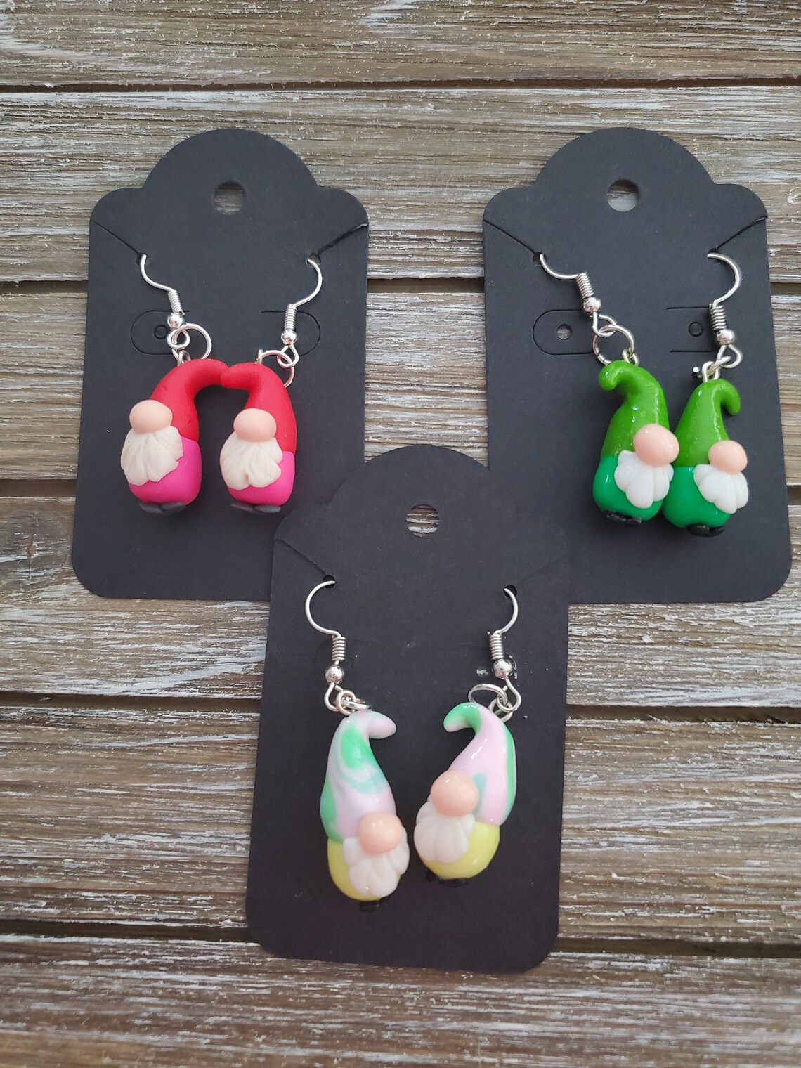 Gnome Earring handmade jewelry earrings Gnome Earrings | Etsy