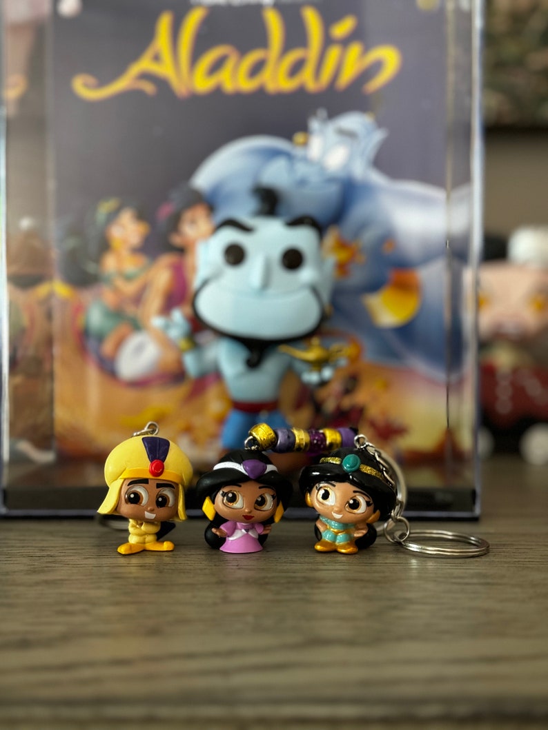 Aladdin, Disney Inspired, Doorables Keychains - Etsy