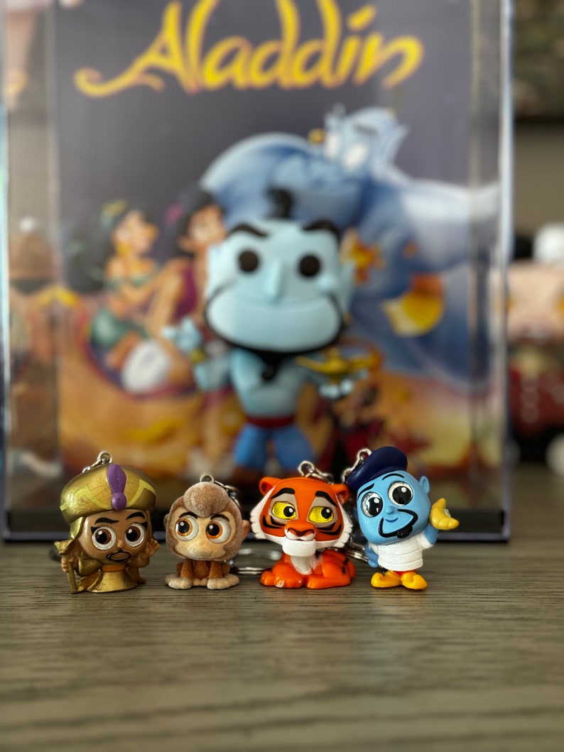 Aladdin, Disney Inspired, Doorables Keychains - Etsy