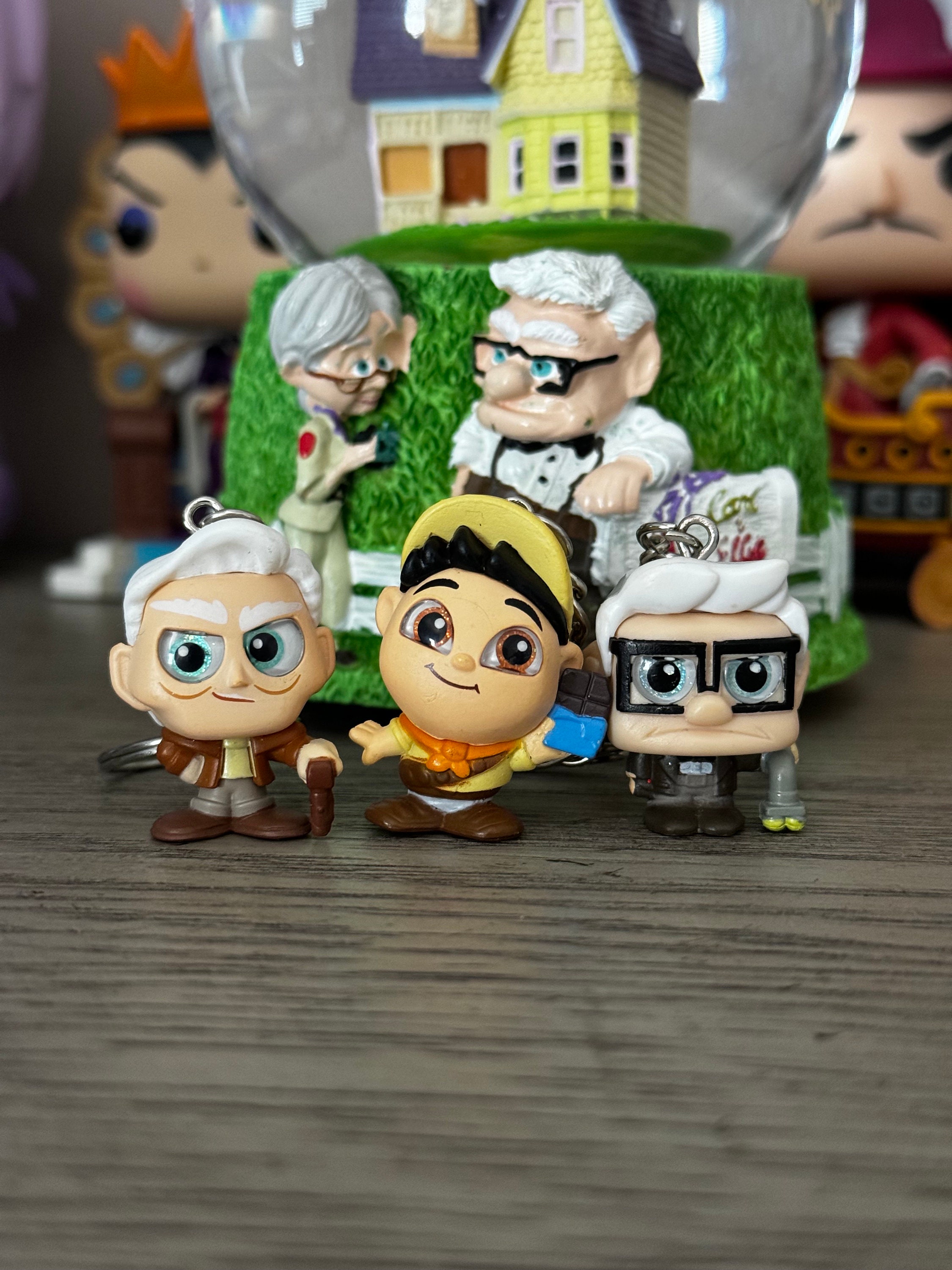 UP, Pixar Inspired, Disney Inspired, Doorables Keychains - Etsy