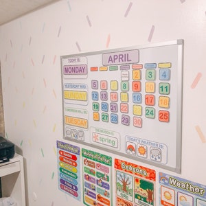 Morning Board Calendar, Morning Board Activity, Homeschool Calendar ...