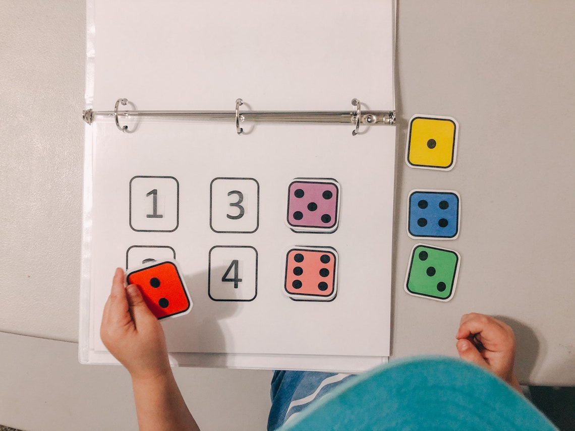 Preschool Busy Book Preschool Printables Learning Shapes | Etsy