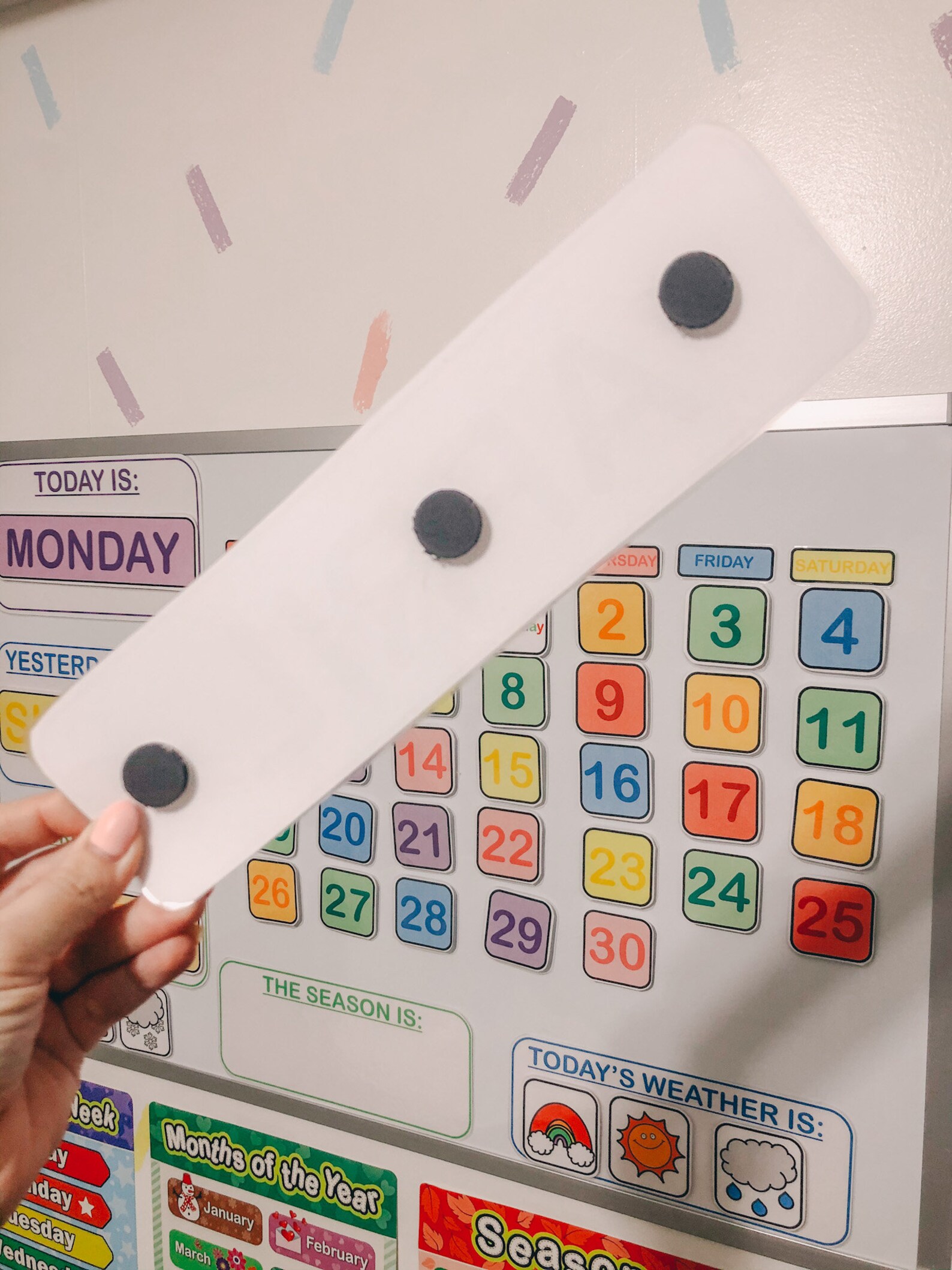 Morning Board Calendar Morning Board Activity Homeschool | Etsy Canada