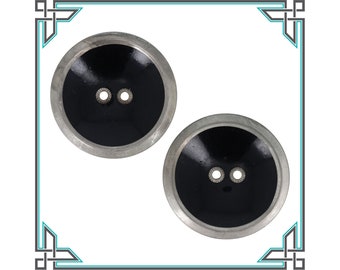 Metal Rim Buttons | Etsy