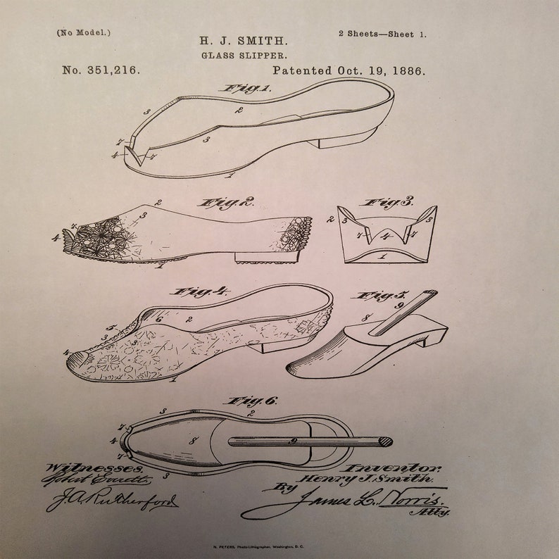 Antique BRYCE BROTHERS Cyan Daisy & Button Art Glass Slipper Shoe - Etsy