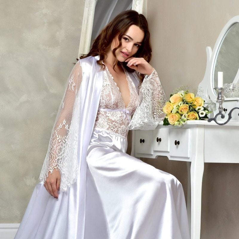 Lingerie Set Black Sheer - Etsy