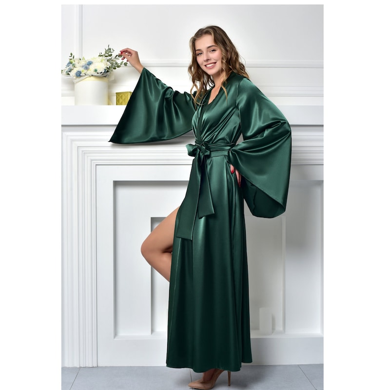 Silk Velvet Robe - Etsy