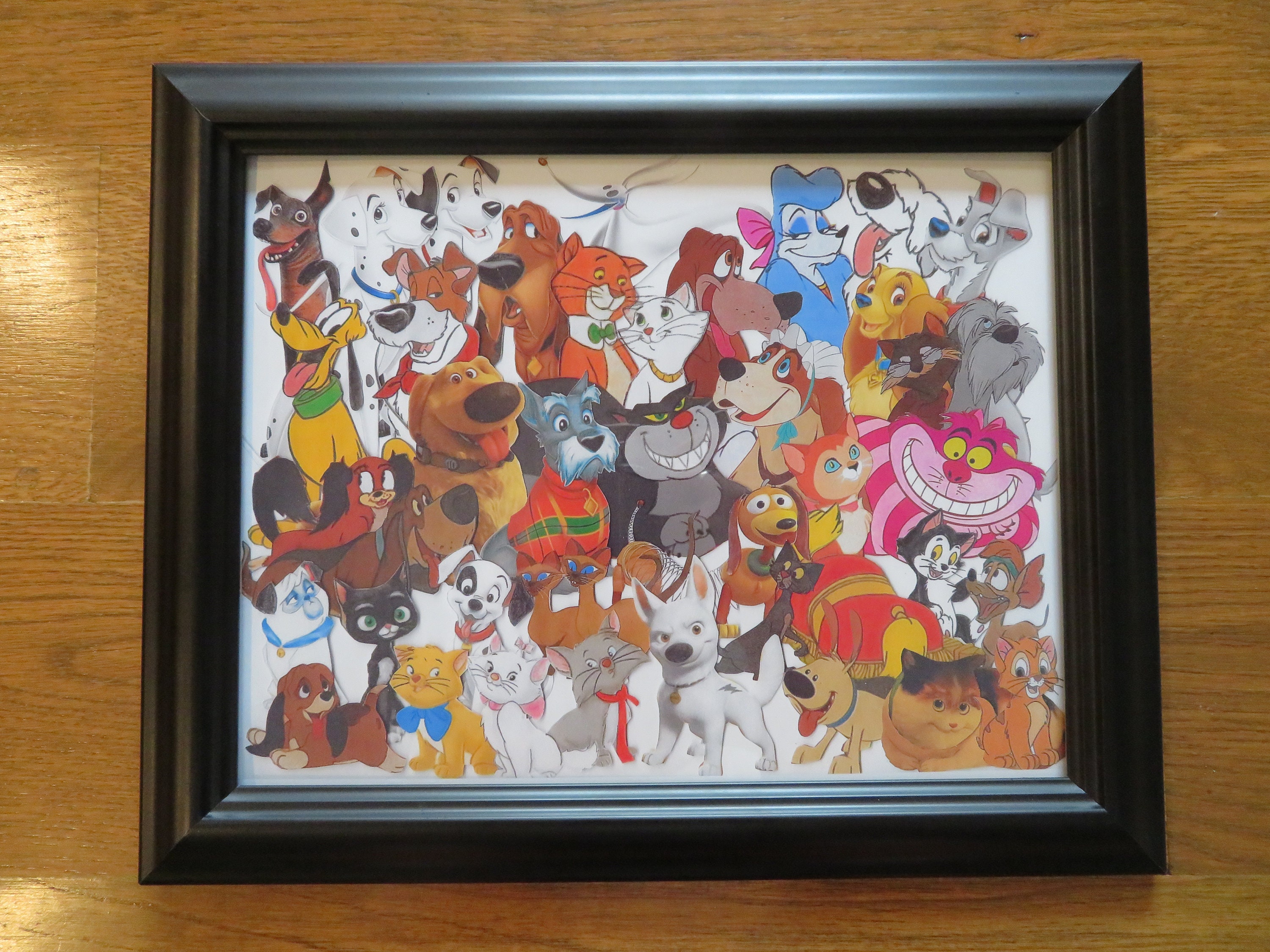 Disney Dogs and Cats Photo Collage | Etsy