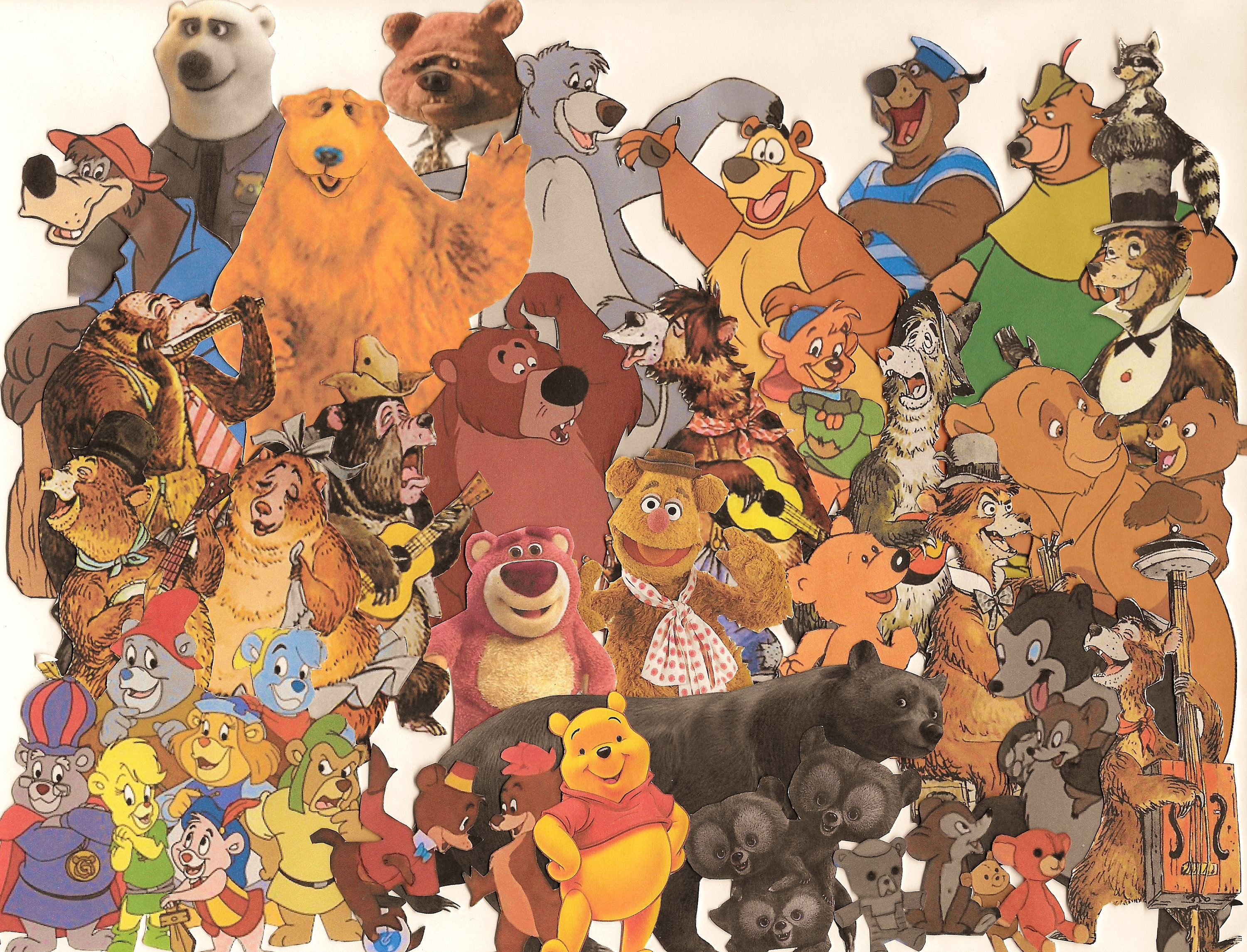 Collage de fotos de Disney Bears | Etsy