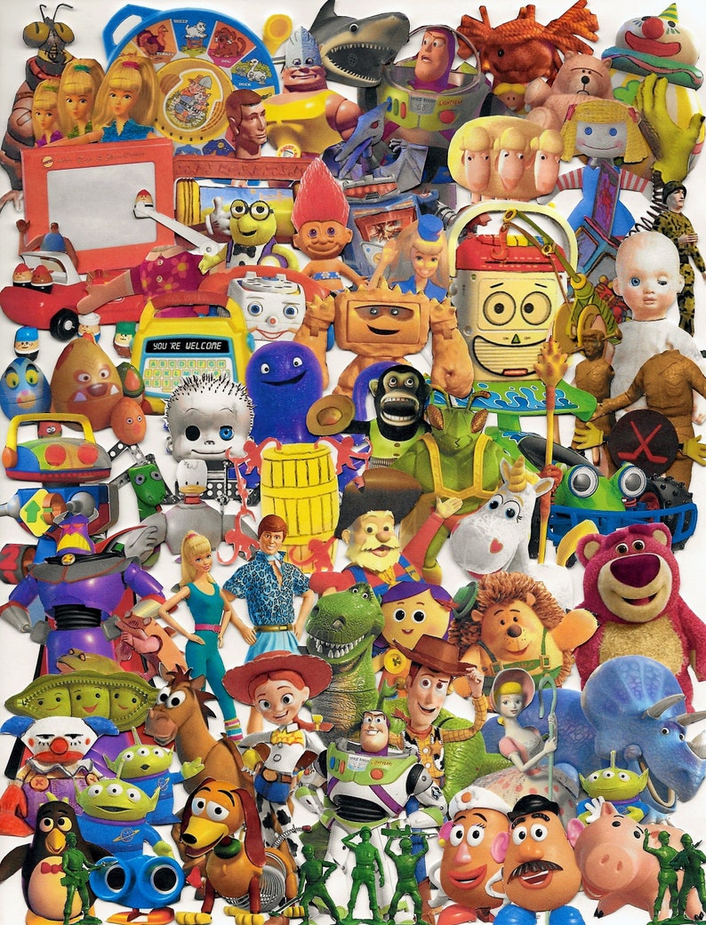 Disney Toy Story Photo Collage - Etsy