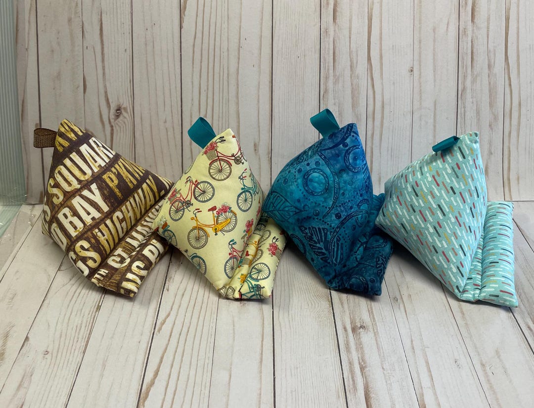 Tablet iPad Electronic Device Holder Tilted Stand With Cord Loop Fabric ...