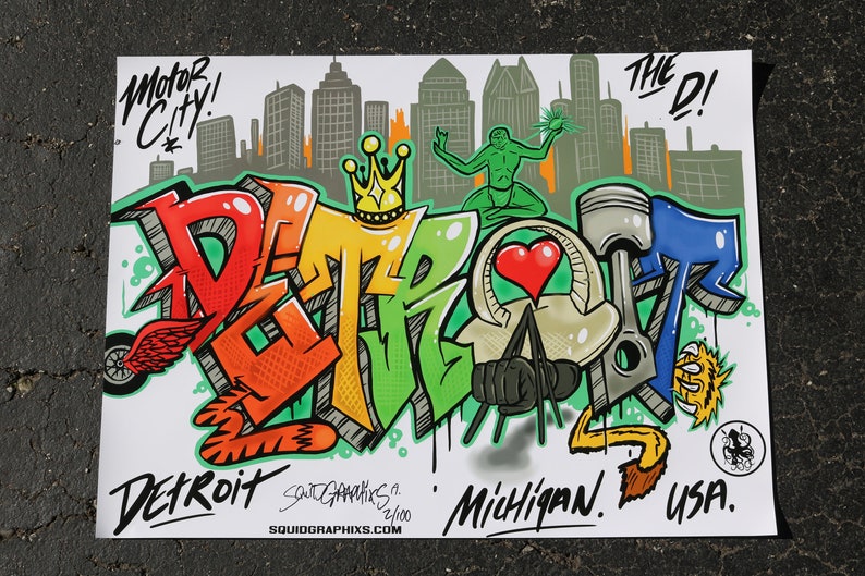 Detroit Soul Power - Etsy