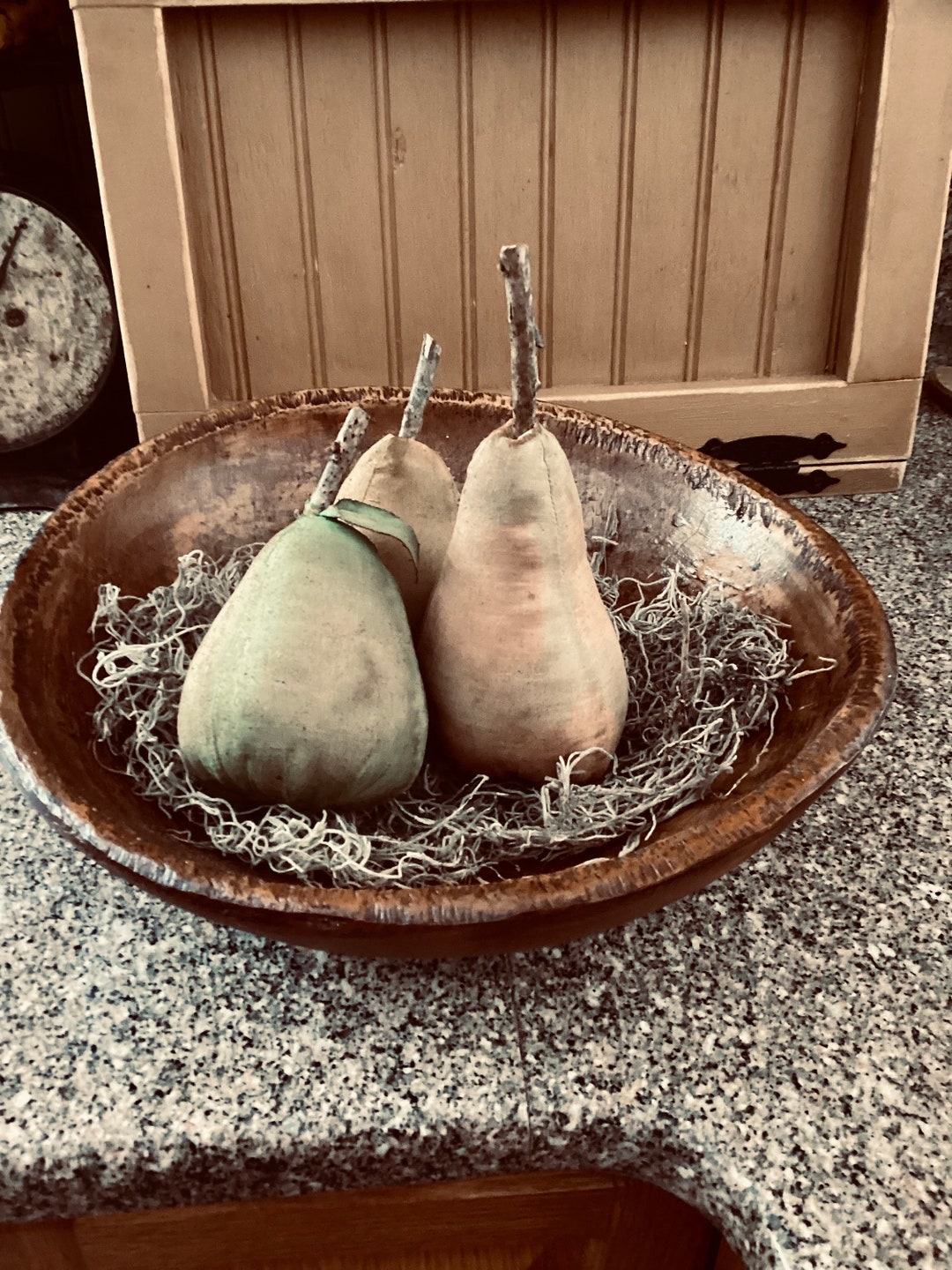 Set (3) of Primitive Pears. - Etsy