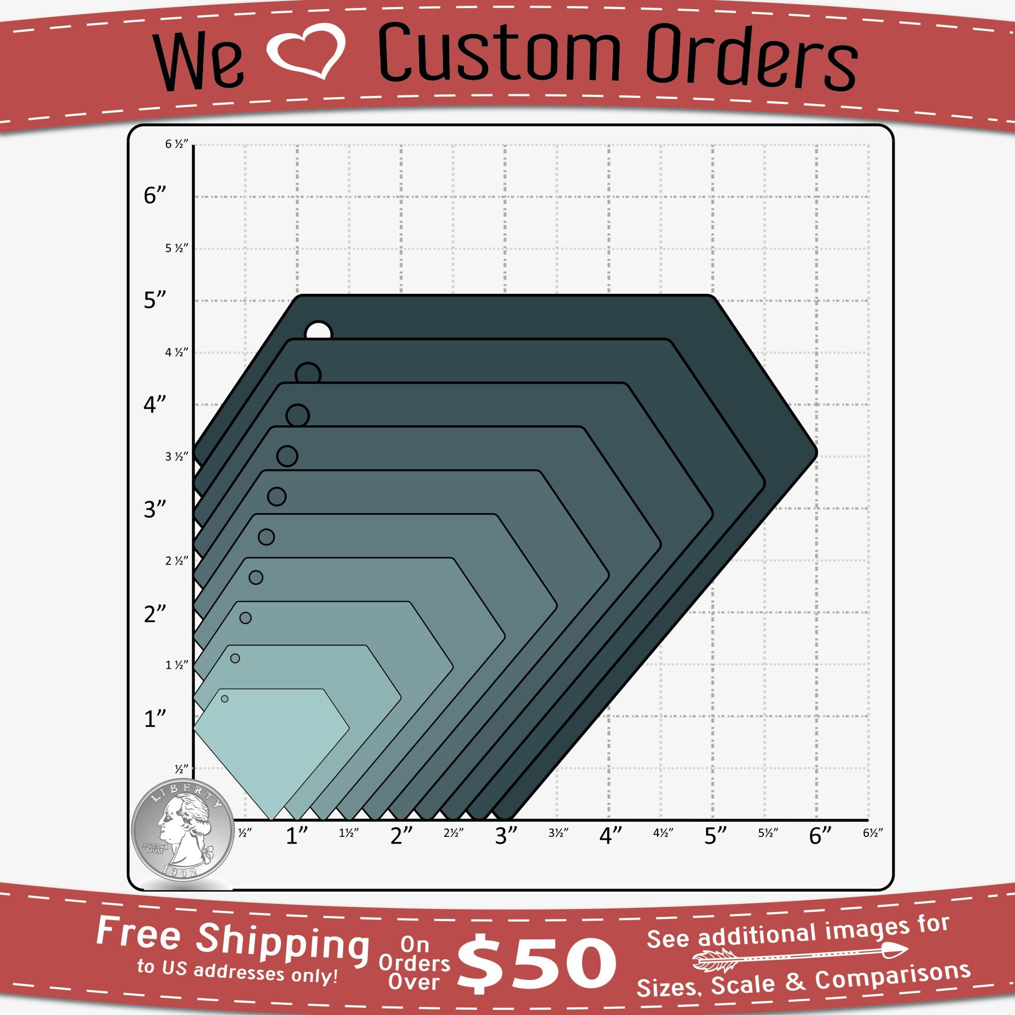 Diamond Acrylic Shape Acrylic Diamond Shaped Blank - Etsy