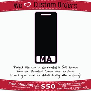 MA Vertical Badge Buddy, MA, Id, MA Badge Buddy, Marker Parker, Badge ...