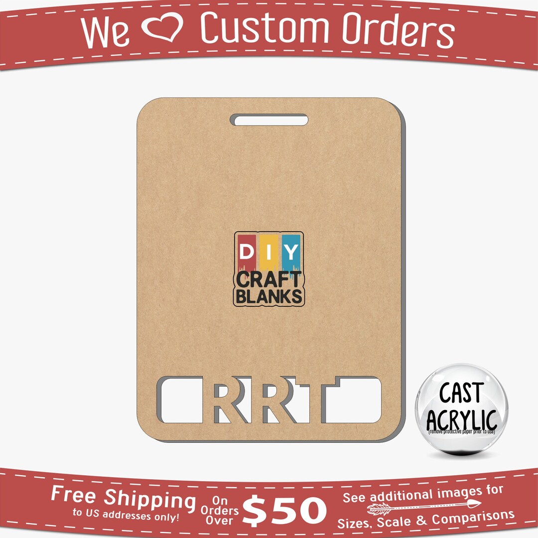 RRT Badge Buddy: Clear Acrylic Rapid Response Team Badge - Etsy