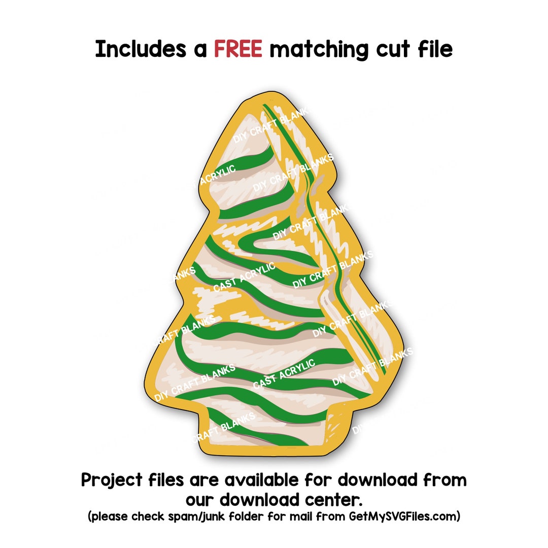 Christmas Tree, Snack Cake, Christmas, Tree, Snack, Cake, Keychain ...