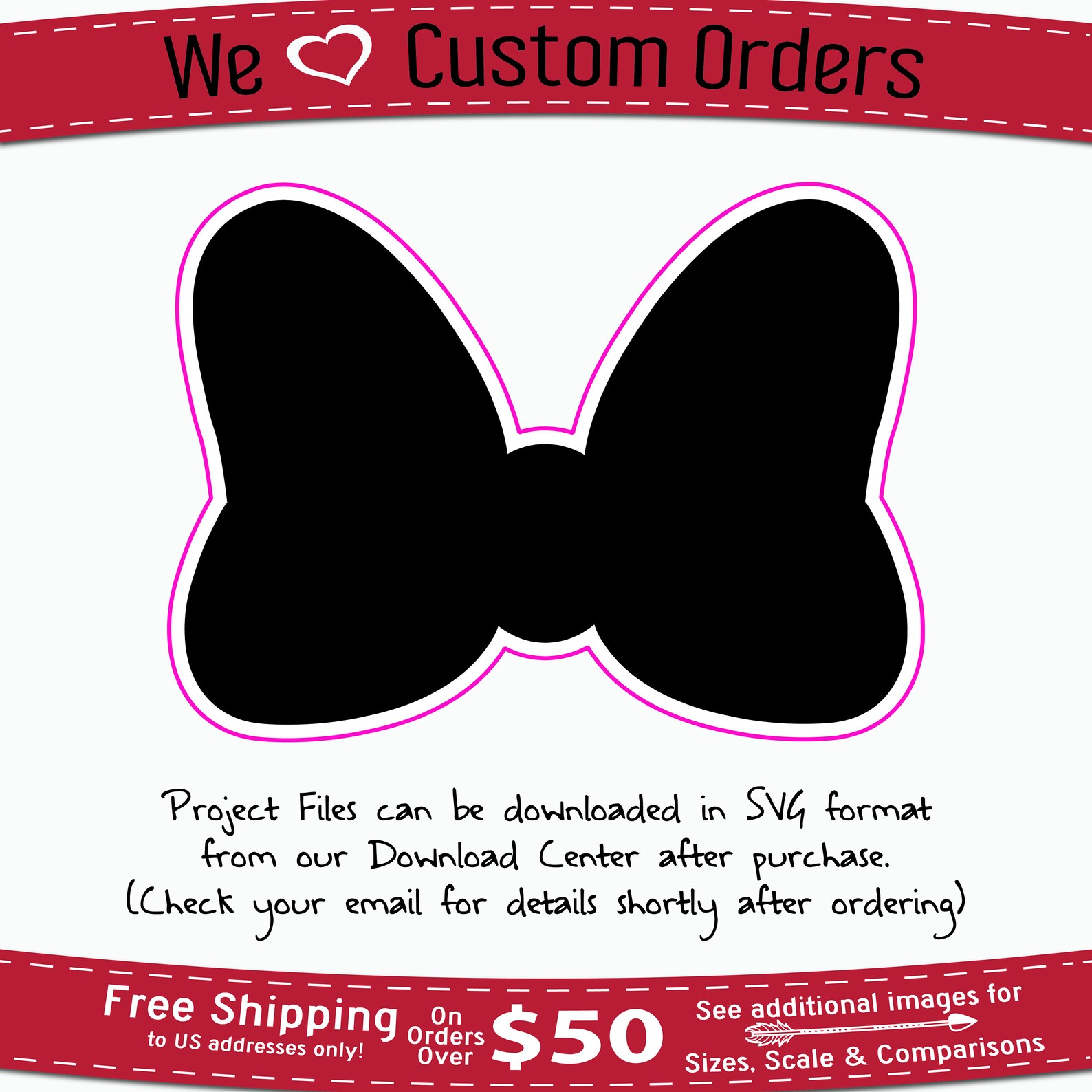 Mouse Head Bow Bow Addon Mouse Head Addon - Etsy