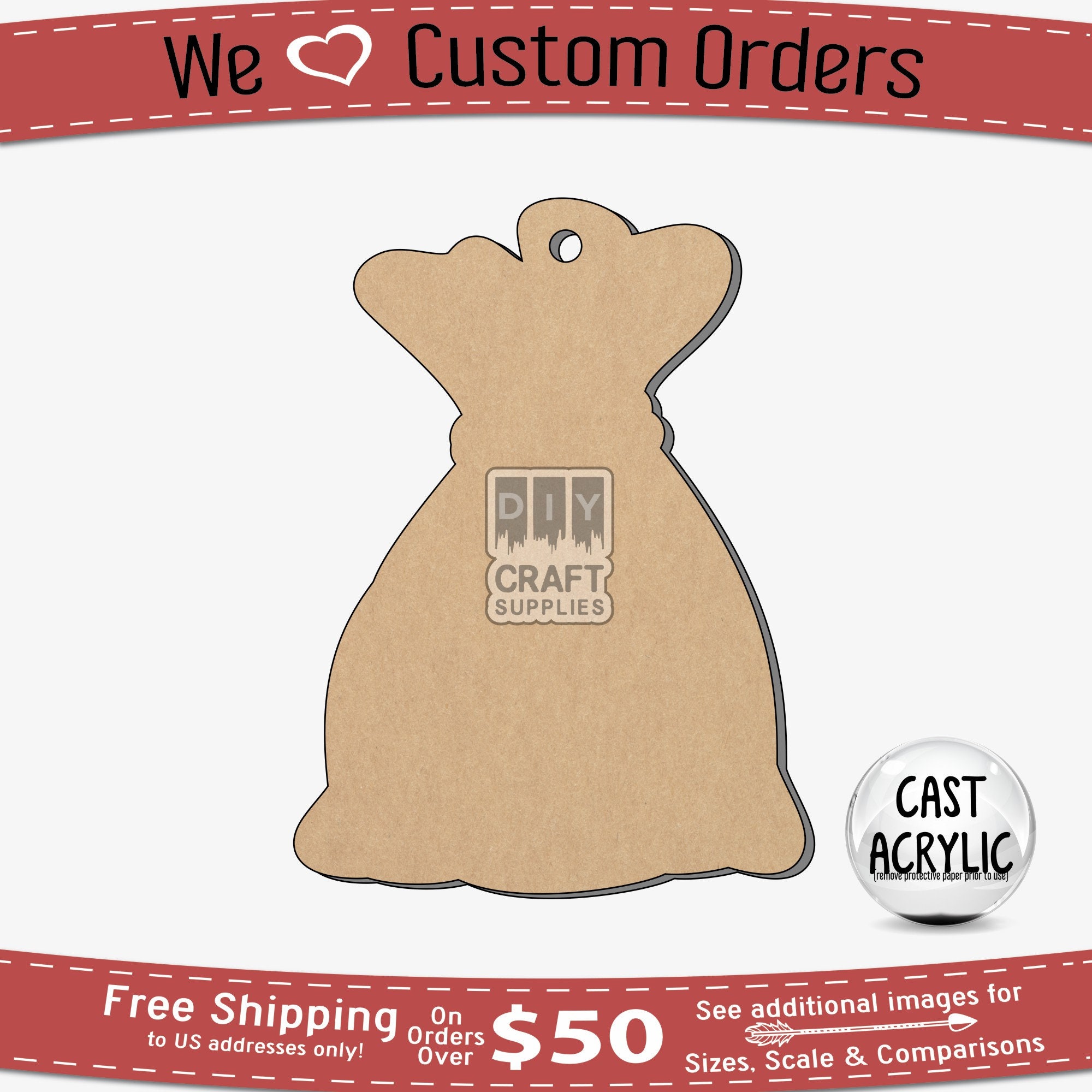 Money Bag Craft Blank Bank Bag Keychain Badge Reel Phone - Etsy