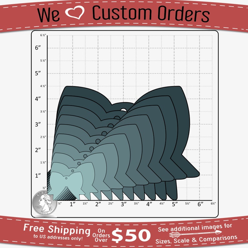 Cheer Bow Acrylic Shape Craft Blank Keychain Blanks - Etsy