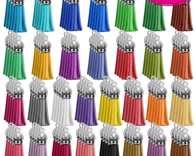 120 Peice Keychain Tassels Acrylic Keychain Blanks DIY - Etsy
