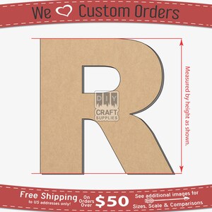 Letter R Sans Serif Acrylic Craft Blank for Key Chains, Alphabet R ...
