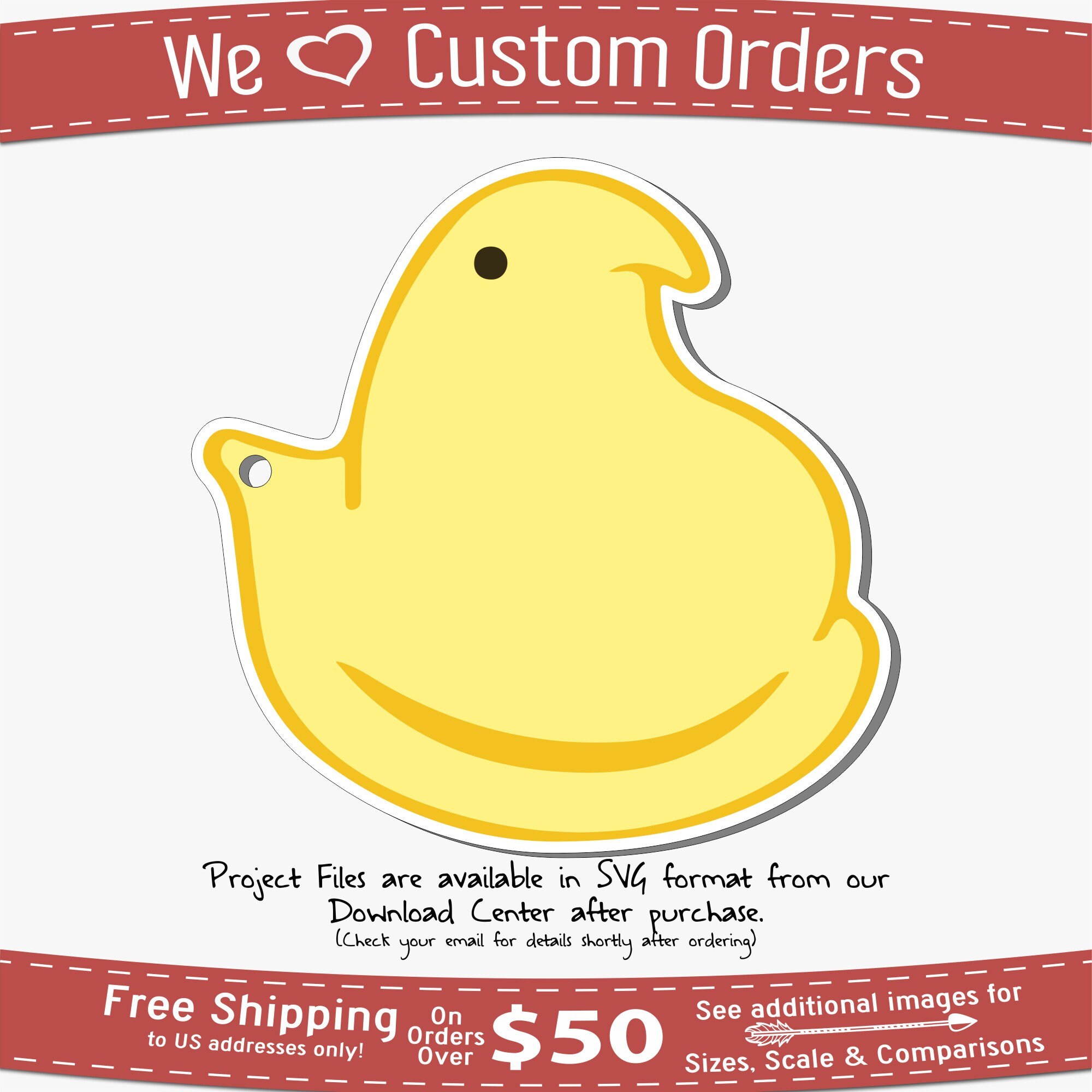 Marshmallow Chic Chicken Marshmallow Baby Chic Candy Badge - Etsy