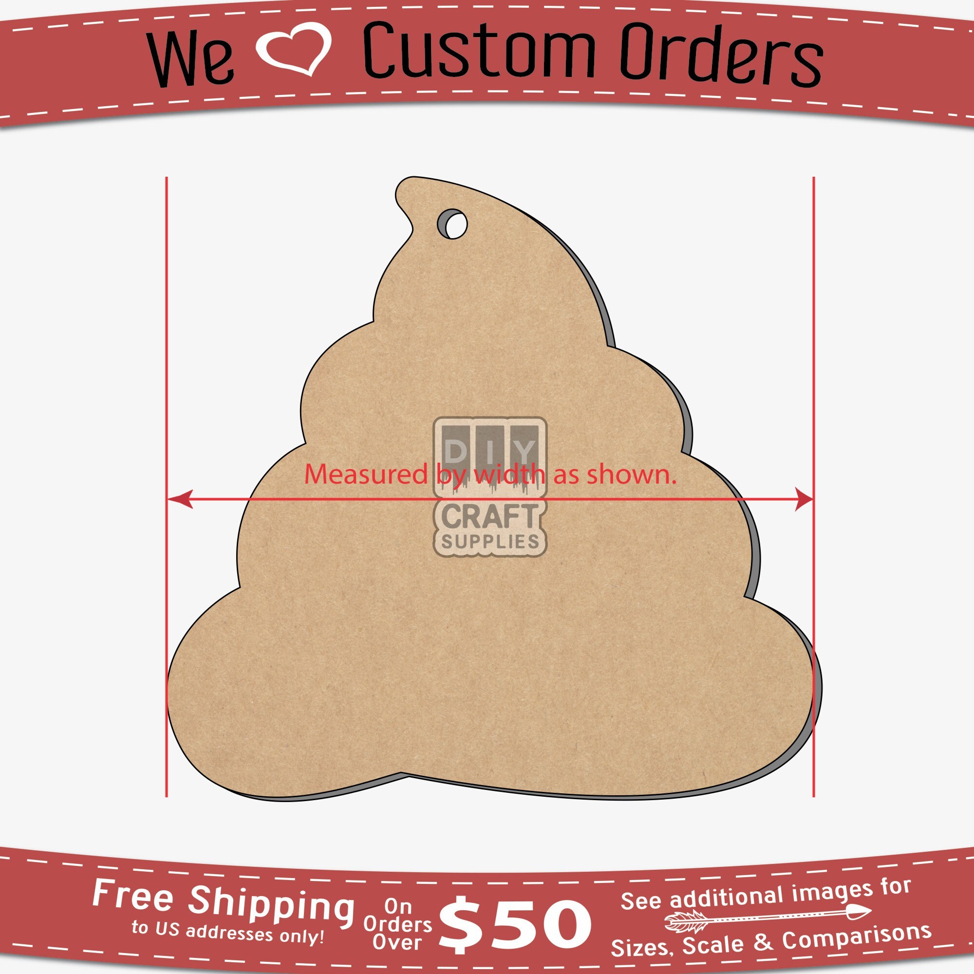Poop Emoji Acrylic Blank: DIY Keychain, Badge Reel, Phone Grip - Etsy