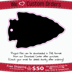 Arrowhead Acrylic Shape, Arrowhead Blank, Arrowhead Unfinished Craft ...