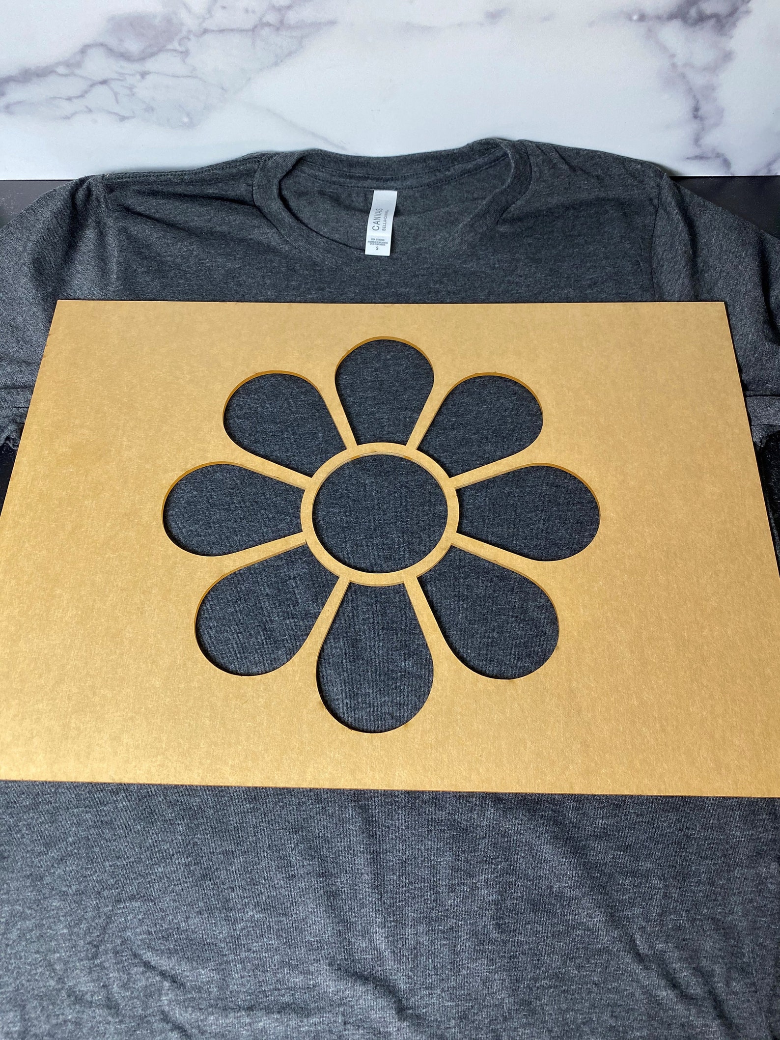 Daisy Flower Bleach Stencil Bleach Shirt Stencil Acrylic - Etsy