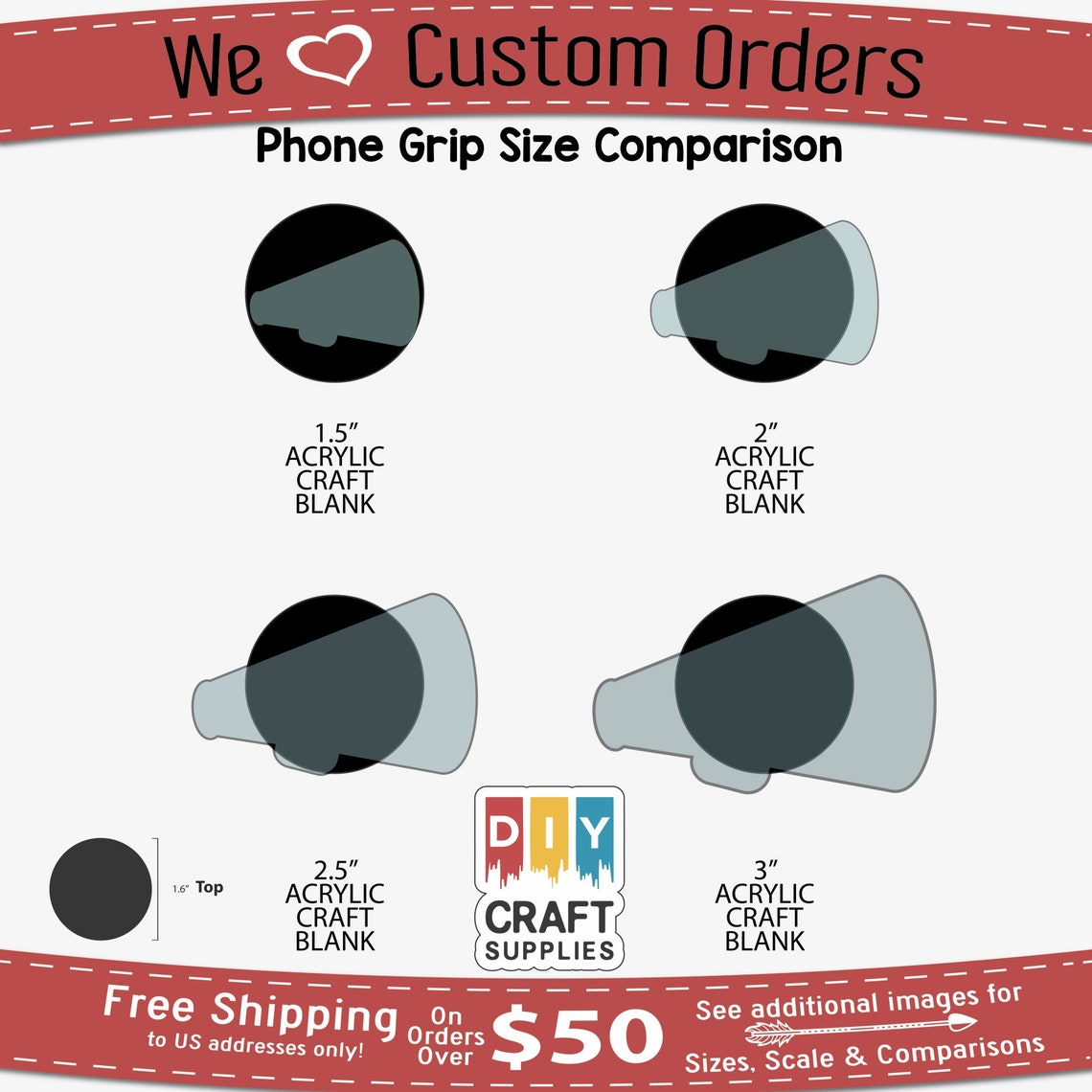 Megaphone Acrylic Shape Acrylic Megaphone Shaped Blank - Etsy