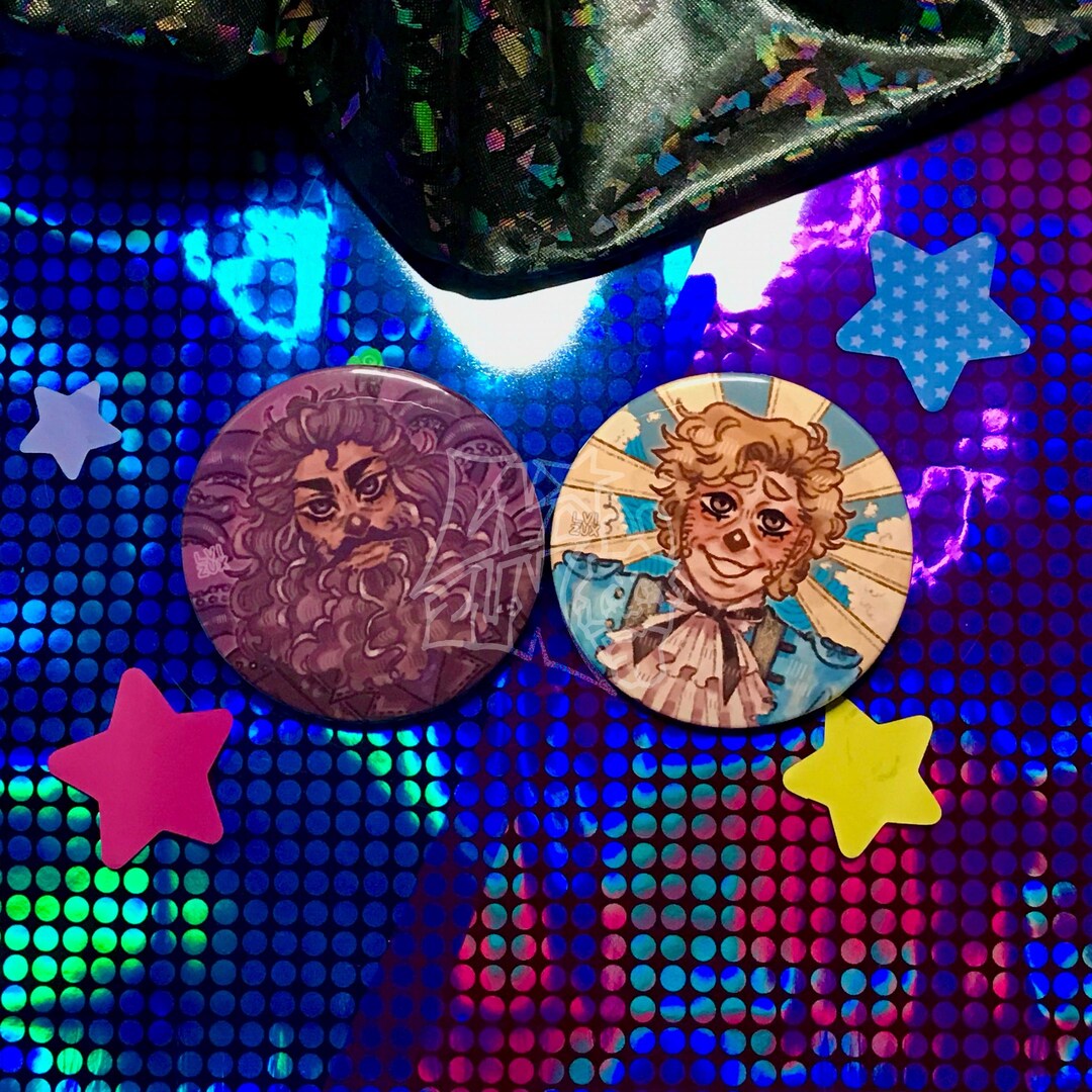 OFMD Our Flag Means Death Round Badge Pins Stede Blackbeard - Etsy