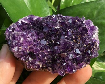 Dark purple stone | Etsy