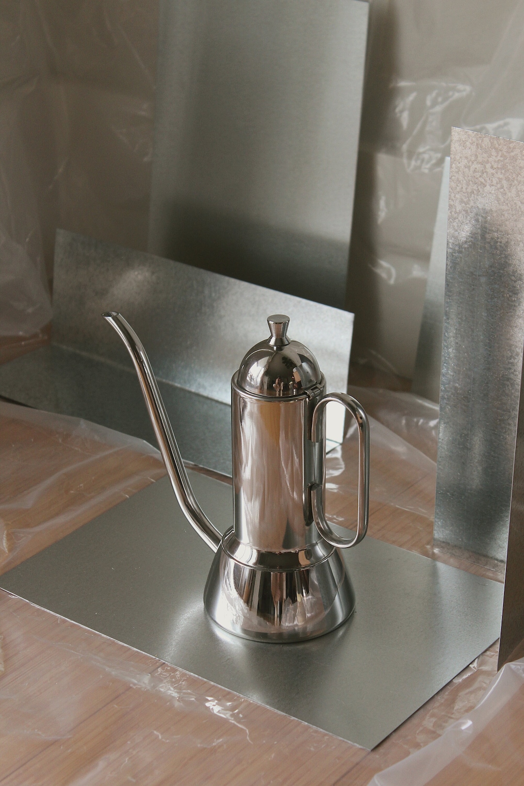 Vintage Stainless Steel Coffee Tea Pot by INOX 18/10, Made in Italy - Etsy