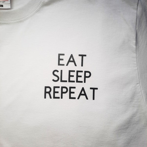 Eat Sleep Repeat - Etsy UK