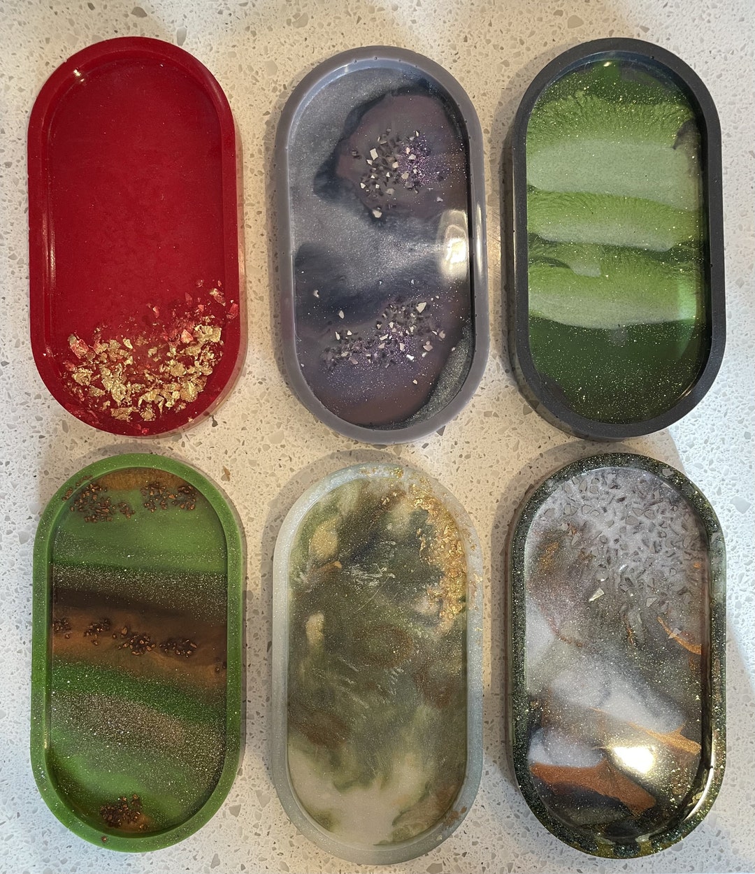 Resin Geode Tray - Etsy