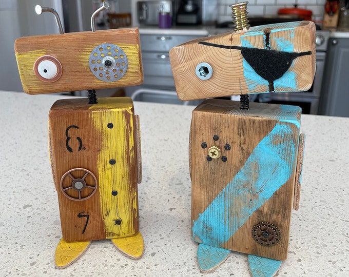 Standing Robot Etsy