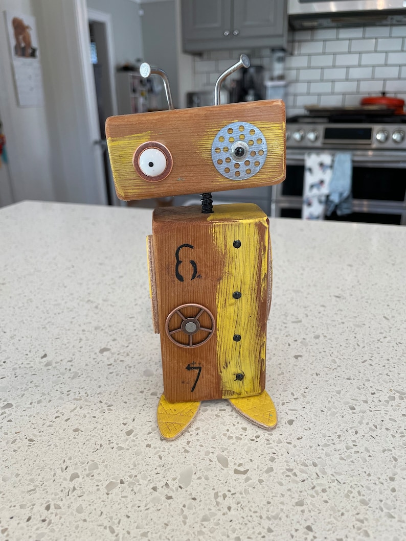 Standing Robot Etsy