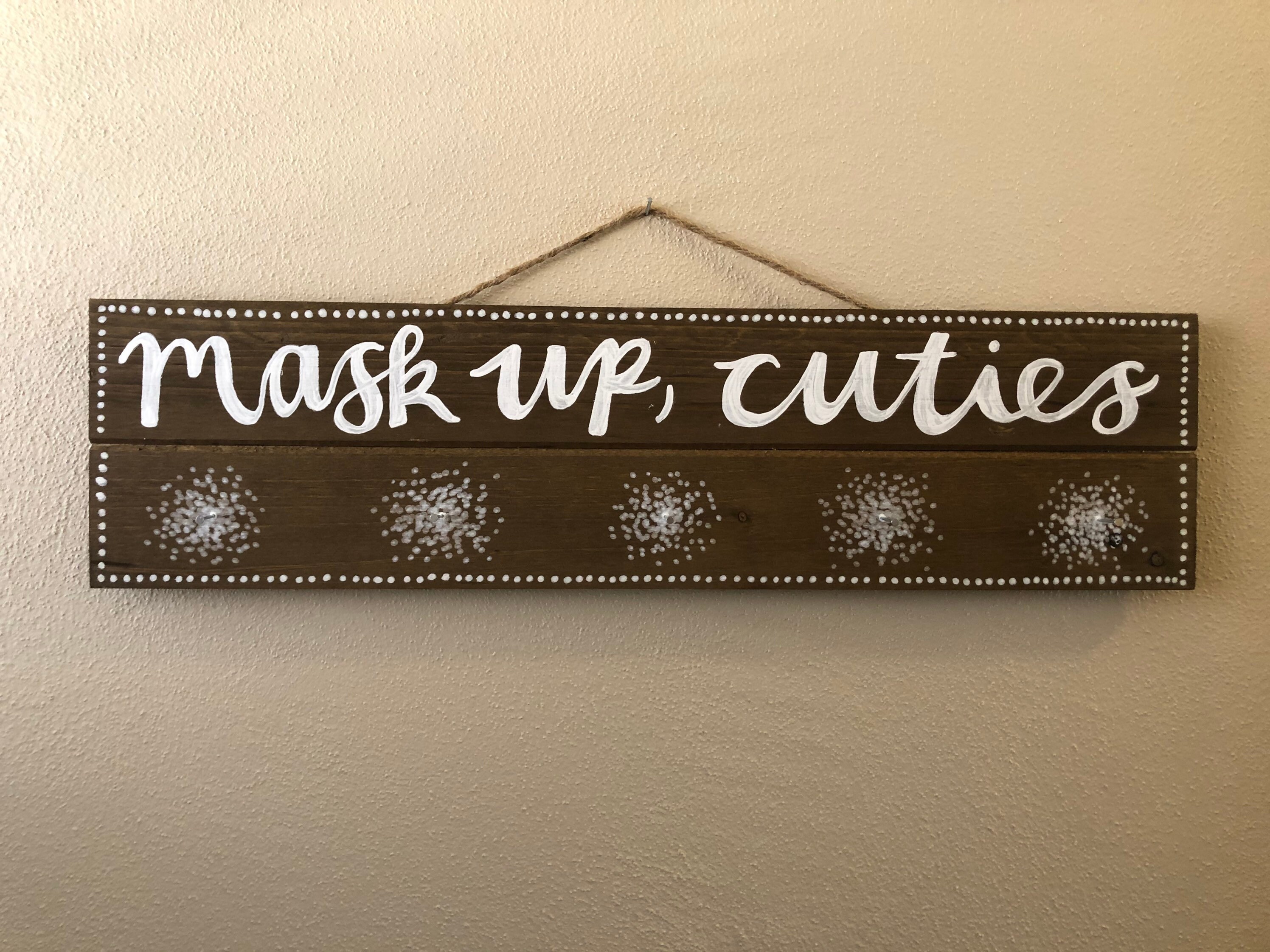 Custom Mask Hanger - Etsy