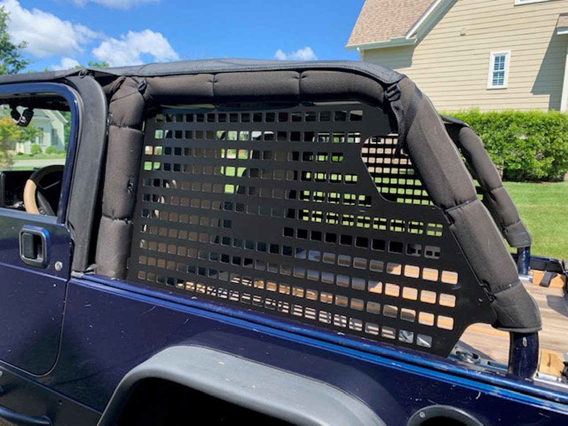 Digital File (DXF) for Roll Bar Molle Panels Jeep TJ Unlimited ( Jeep ...