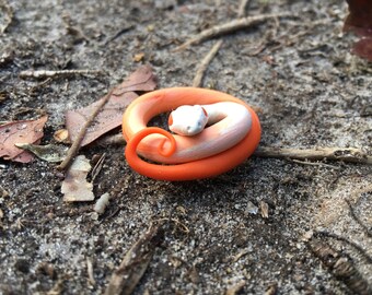 Polymer clay snake | Etsy