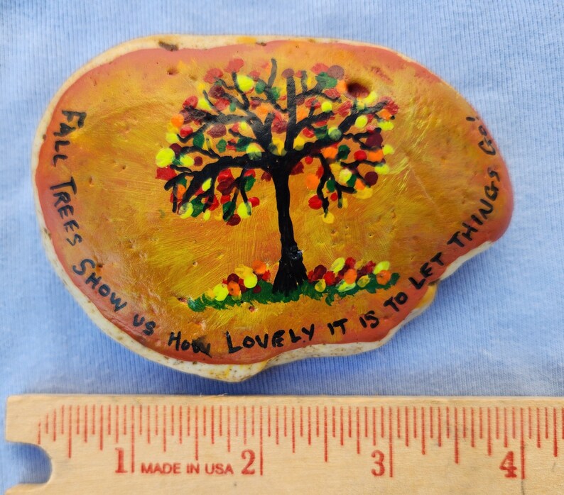 Fall Trees Show Us How Lovely It is to Let Things Go Hand Painted River ...