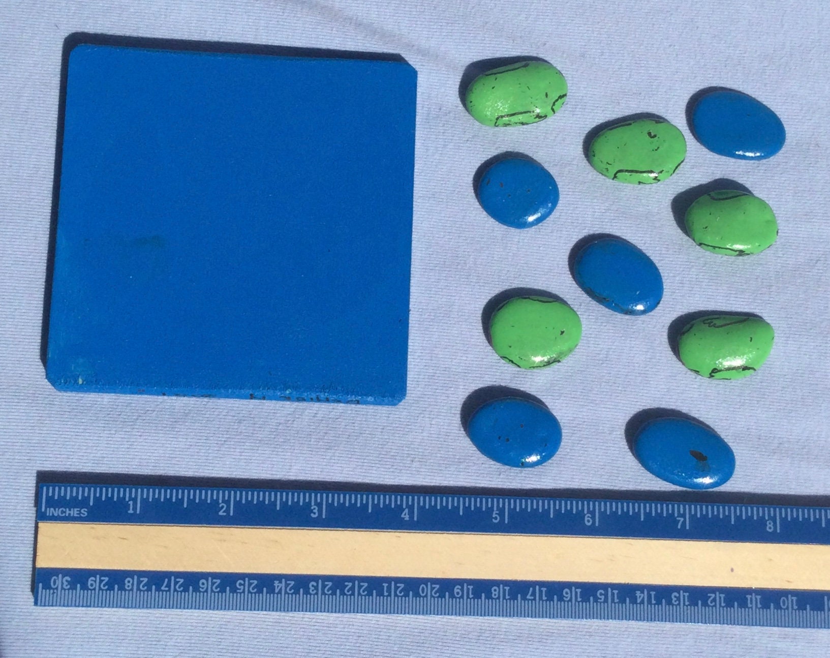 Hand Painted Frog and Dragonfly Tic Tac Toe Game - Etsy