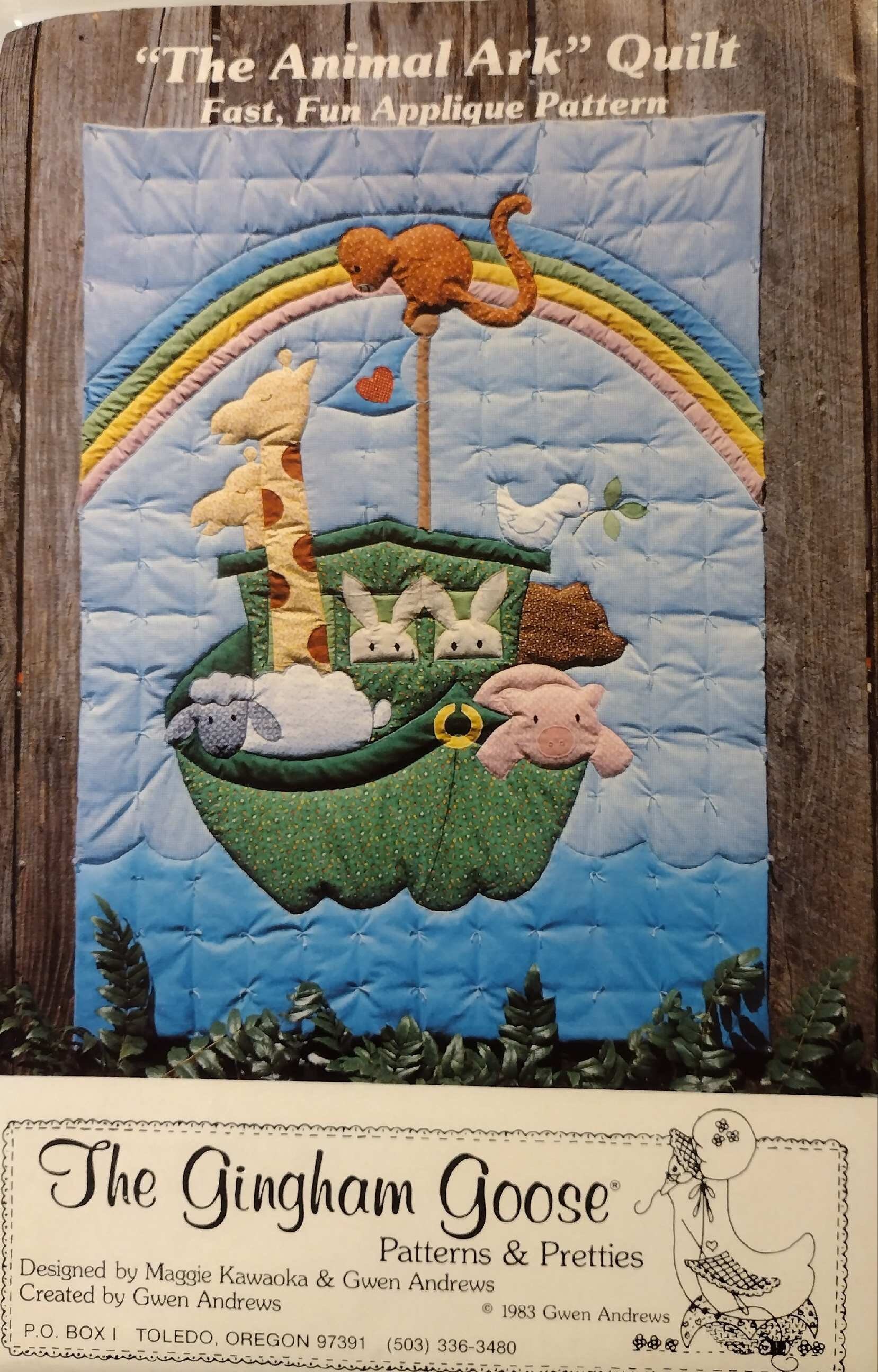 Vintage 1983 Gingham Goose Patterns & Pretties the Animal Ark Fast, Fun ... Vintage 1983 Gingham Goose Patterns & Pretties the Animal Ark Fast, Fun ...