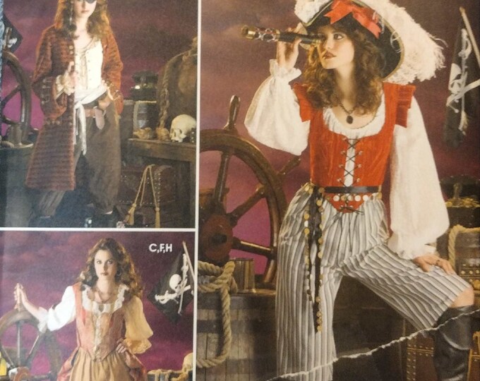 Simplicity Sewing Pattern 3677 Size RR 14-20 Misses Coat, Blouse, Vest ...